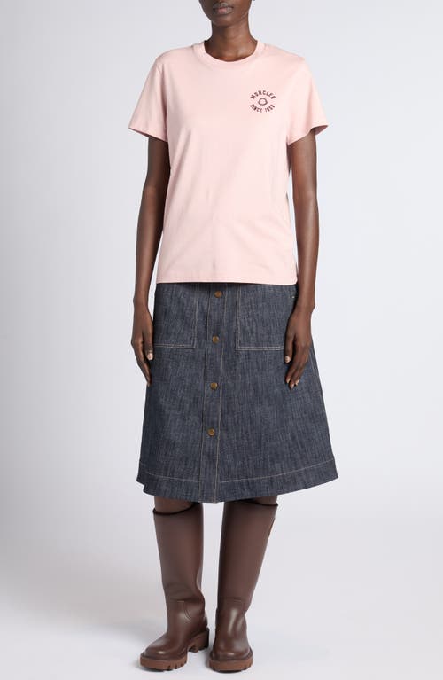 MONCLER Logo Embroidered T-Shirt